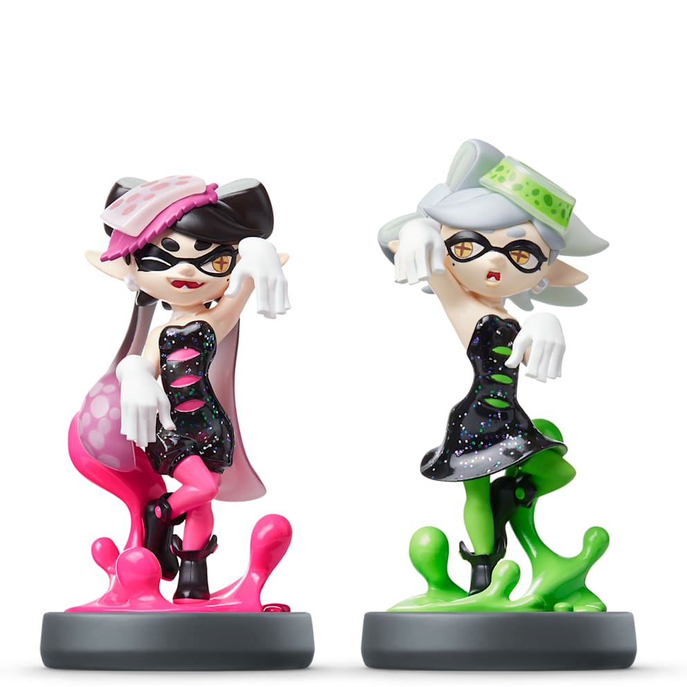 Squid Sisters Set (Callie + Marie) amiibo (Splatoon Collection) - My Nintendo Store